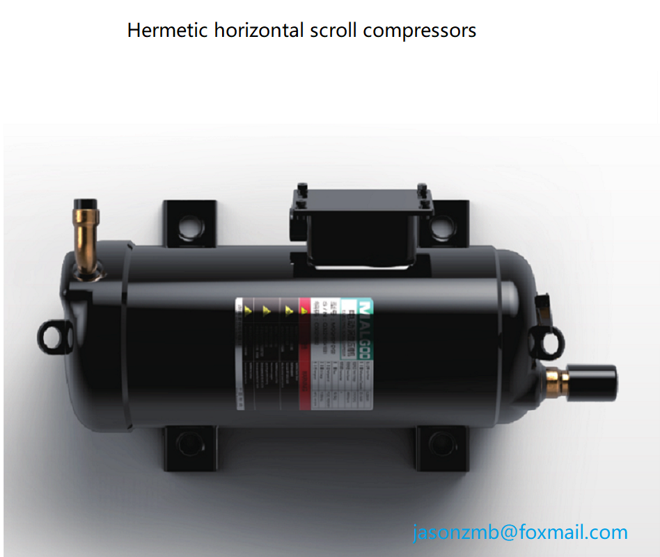 90CC AC variable speed hermetic scroll compressor R407C For HVAC ...